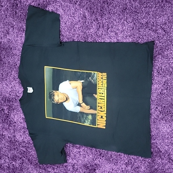 Anvil | Shirts | Vintage Nick Carter Concert Double Graphic Tshirt ...